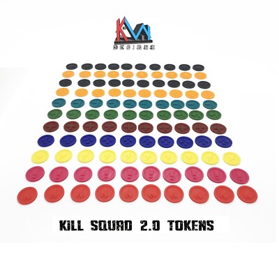 3D Printed - Kill Team 2.0 Token Set (110 Tokens) | eBay