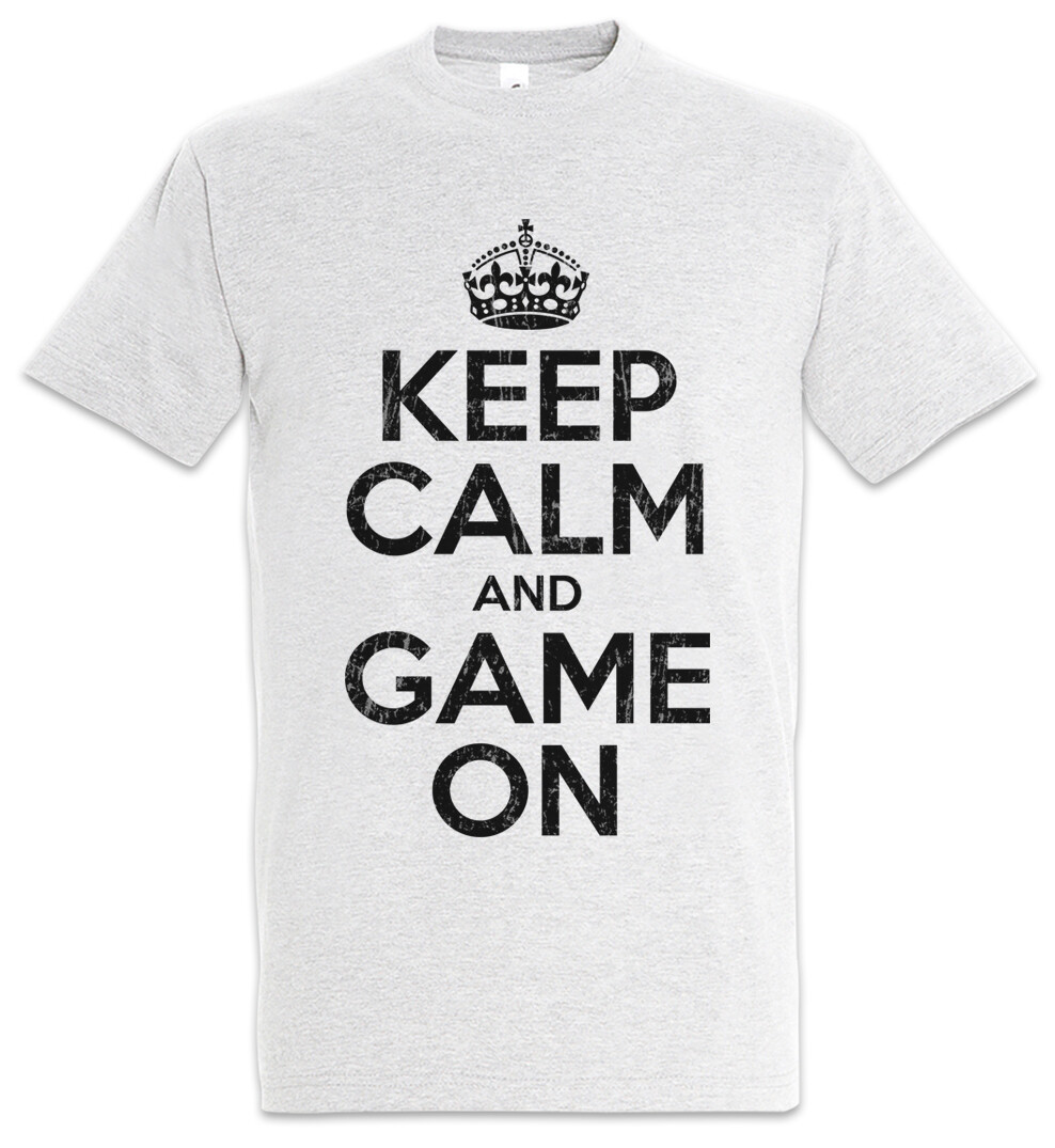 Keep Calm And Game on T-Shirt PC Science Geek Nerd Gamer Admin Gaming ...