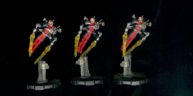 Heroclix Sinister FIXER/TECHNO/FIXER REV #31-33 Unplayed Set US ONLY ...