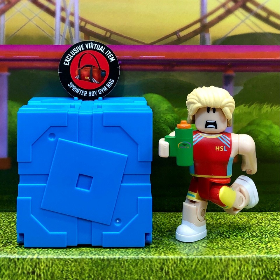 Roblox Series 9 Mystery Box BLUE Cube Kids Toy Figures Pack+Online ...