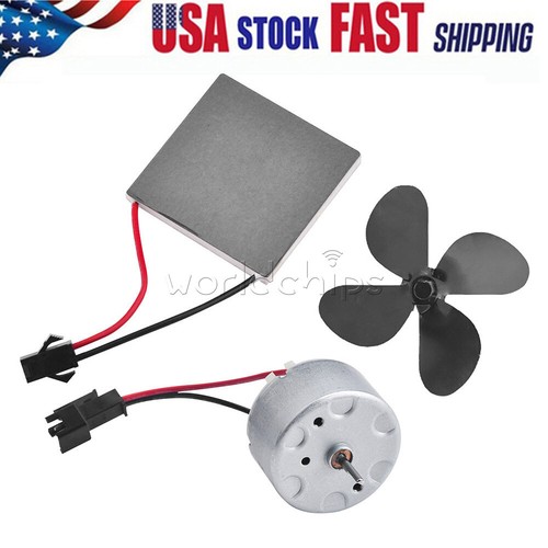 Thermoelectric Power Generator Peltier Module 4x4cm Stove Fan Repair ...