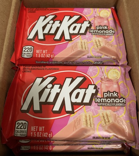 20 Kit Kat Pink Lemonade 1.5oz Chocolate Bar KitKat 34000404513| eBay