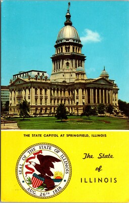 State Capitol at Springfield Illinois Vintage Postcard | eBay