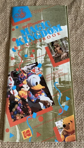 Walt Disney World Magic Kingdom Guide Book 1991 | eBay
