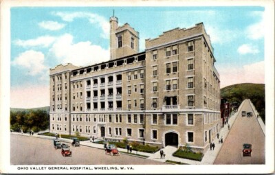 Postcard Ohio Valley General Hospital Welling W Va | eBay