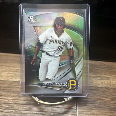 2022 Bowman Platinum #TOP-14 Matt Frazier Pittsburgh Pirates Baseball ...
