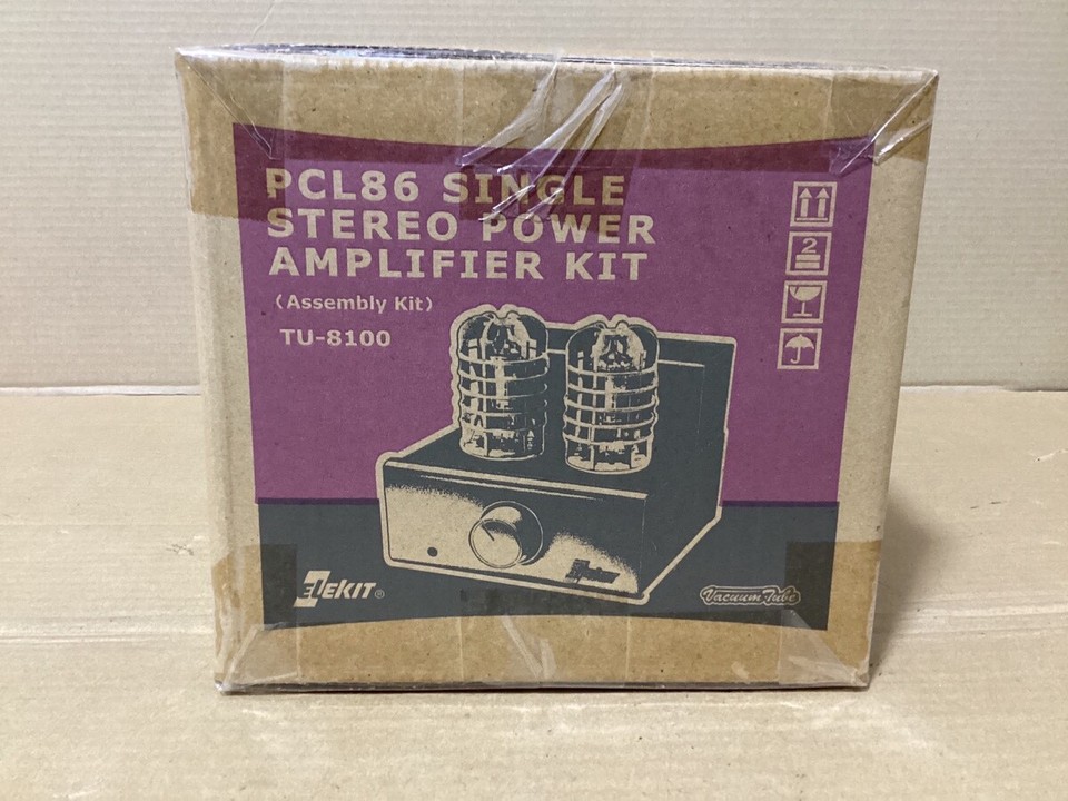Elekit PCL86 Single Stereo Power Amplifier Kit Vacuum Tube TU-8100 ...