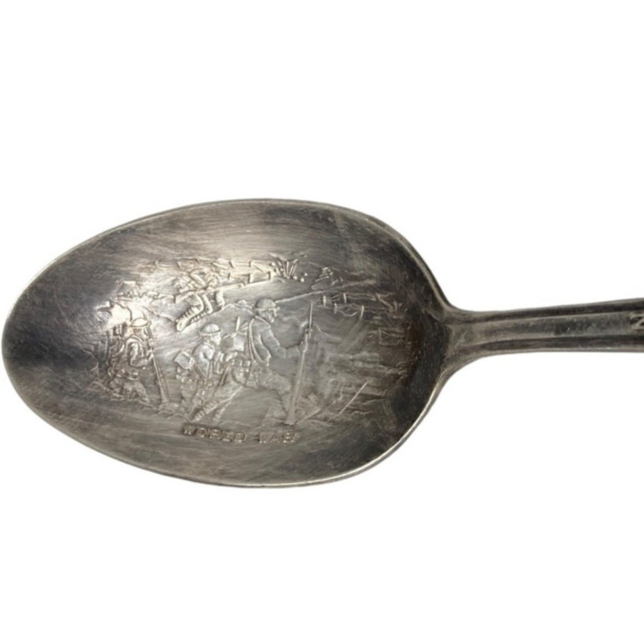 Vintage WM Rogers International Silver President Spoon Woodrow Wilson ...