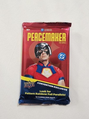 SDCC 2025 Upper Deck DC Trading Card Peacemaker Pack Comic Con ...