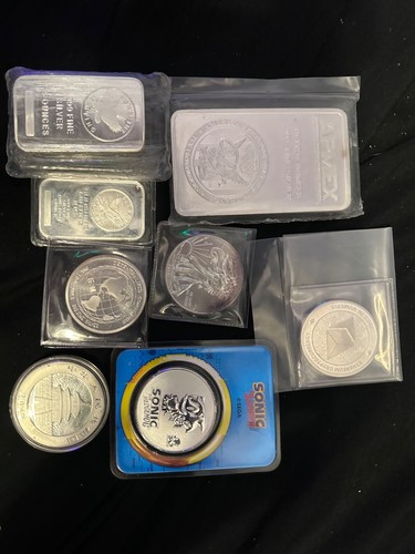 silver mix bars and rounds 21 oz | eBay