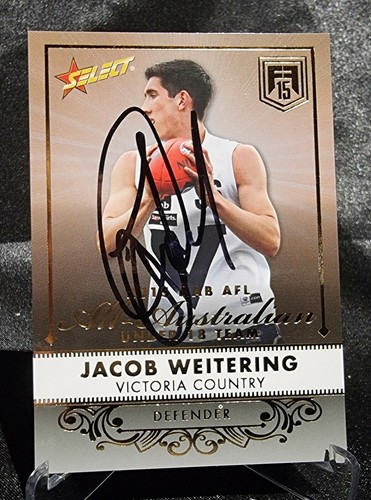 SIGNED 2015 FUTURE FORCE UNDER 18 ALL AUSTRALIAN CARD AA5 JACOB ...