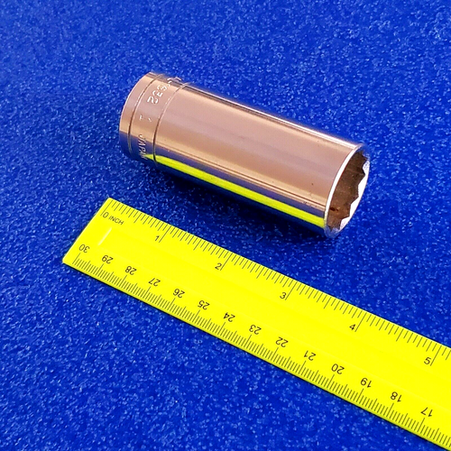 1" KAL JAPAN DEEP 1/2" DRIVE 12pt SOCKET P/N 1632 HAND TOOL FREE ...