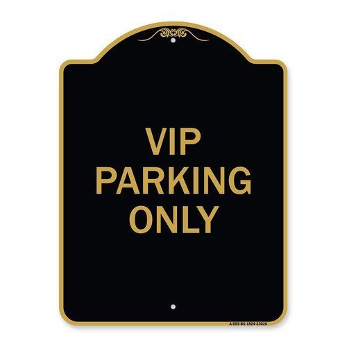 SignMission Designer Series Sign - Reserved Parking Sign VIP Parking ...