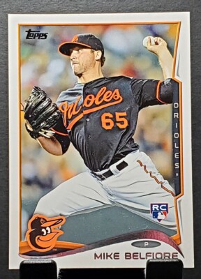 2014 Topps #516 Mike Belfiore RC ORIOLES Rookie baseball card⚾️NM/MT | eBay