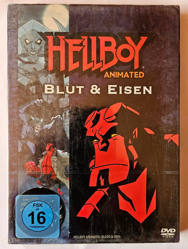 HELLBOY ANIMATED - BLUT & EISEN - DVD NEU OVP | eBay.de