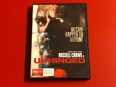 Unhinged - ( DVD, 2020) Russell Crowe | Psychological Thriller | eBay ...