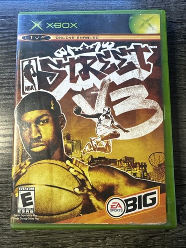NBA Street Vol. 3 (Microsoft Xbox, 2005) Complete In Box CIB - Tested ...