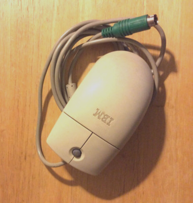 Vintage IBM Mouse with Roller Ball - Beige | eBay
