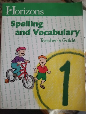 Horizons Spelling and Vocabulary Teacher's Guide 1 9780740302145| eBay