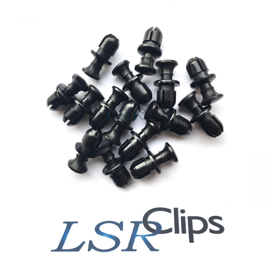 9x Honda NT700V 2006-2016 front fairing plastic push clips fixing kit ...