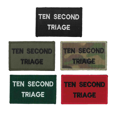 Ten Second Triage Patches - Emergency Triage Kit Identifier - TST ID ...