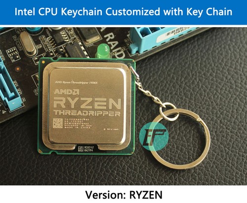 Intel CPU Keychain Customized with Key Chain Creative LGA 775 Adornment ...