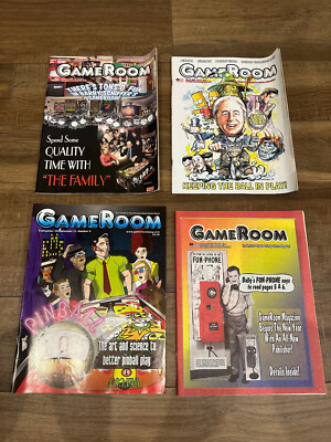 GAMEROOM MAGAZINE 9 Issues Pinball/Flyer/Book/Jukebox Slot Machine ...