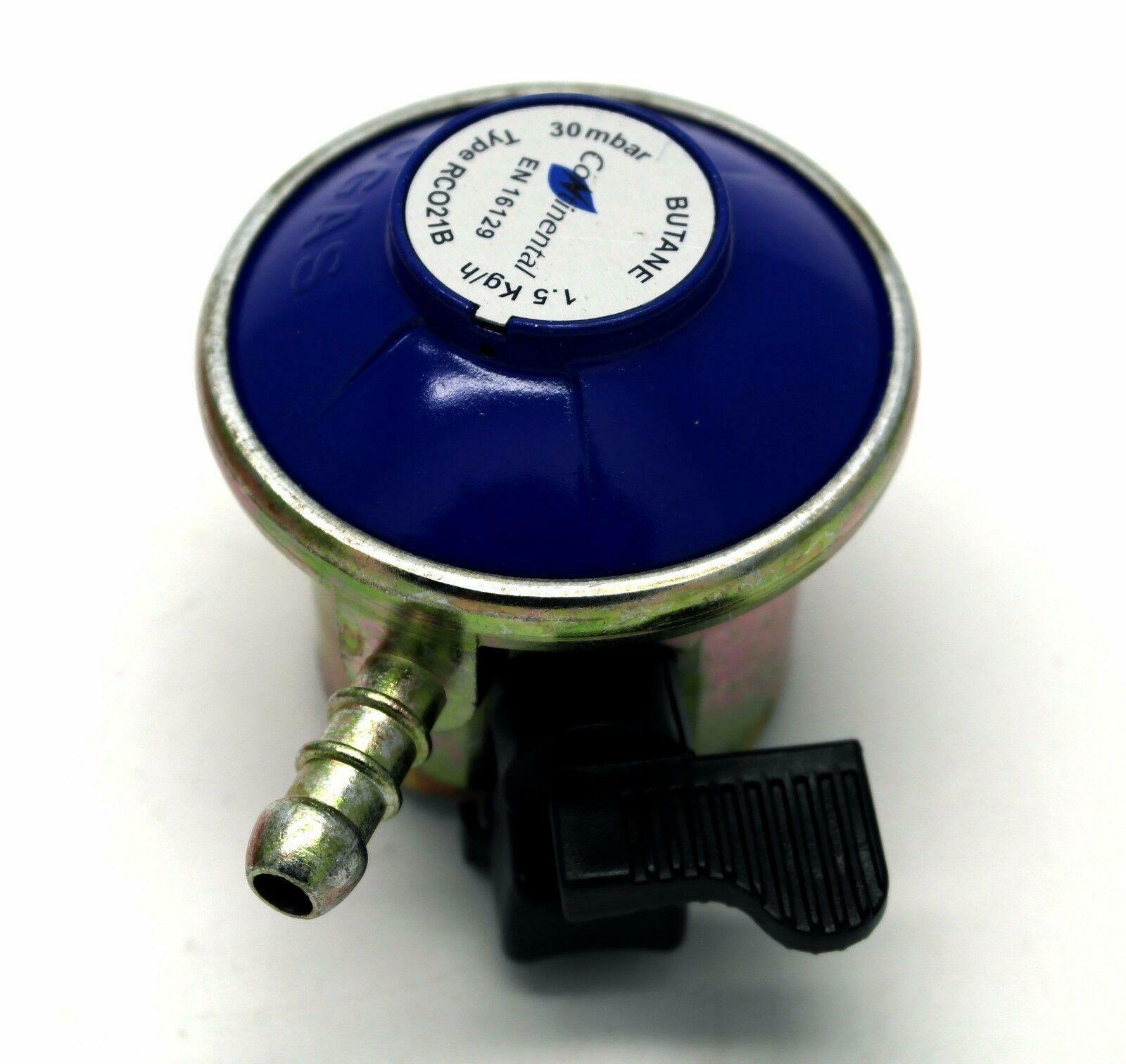 21mm BUTANE GAS REGULATOR FOR 21mm CALOR & FLOGAS CYLINDERS 30mbar ...