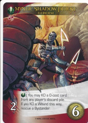 HIROIM Upper Deck Marvel Legendary WORLD WAR HULK MYSTIC SHADOW PRIEST ...