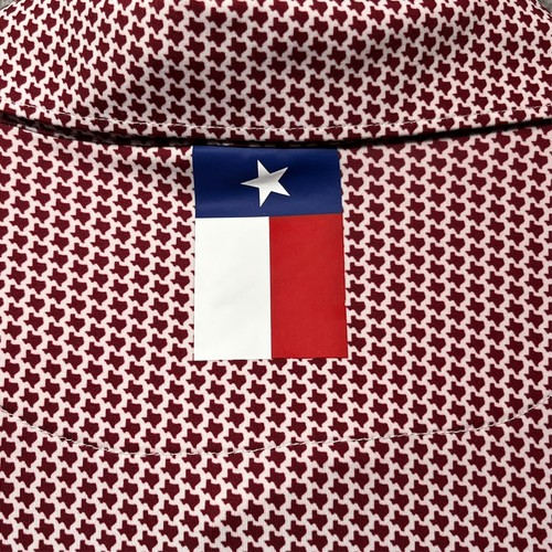 Rhoback Don't Mess Texas Polo Shirt Mens 3XL Red Performance Golf | eBay