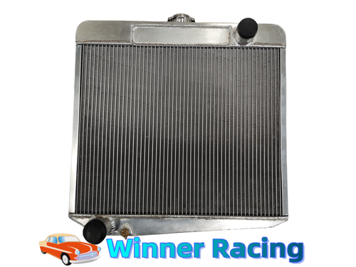 Custom aluminum Radiator fit Lincoln Continental Mark II 1956-1957 V8 ...
