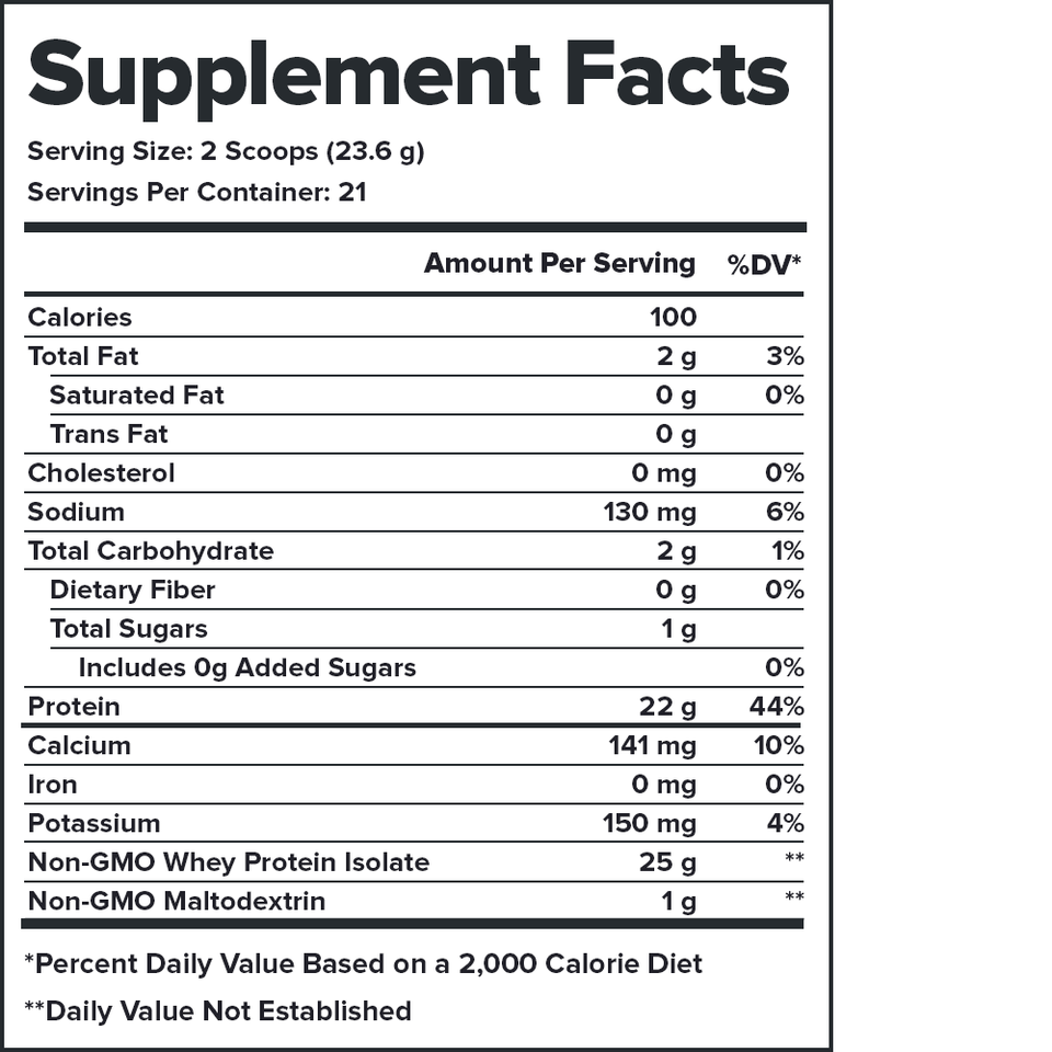 Legion Whey+ Whey Isolate Protein Powder, French Vanilla, 30 Servings ...