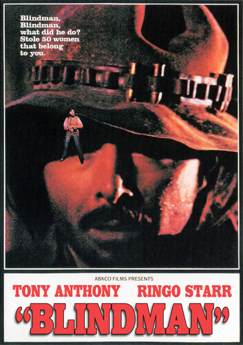 Blindman - Tony Anthony, Ringo Starr - 1972 DVD - NEW Sealed ...