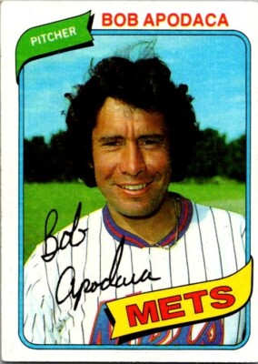 1980 Topps #633 Bob Apodaca Mets | eBay