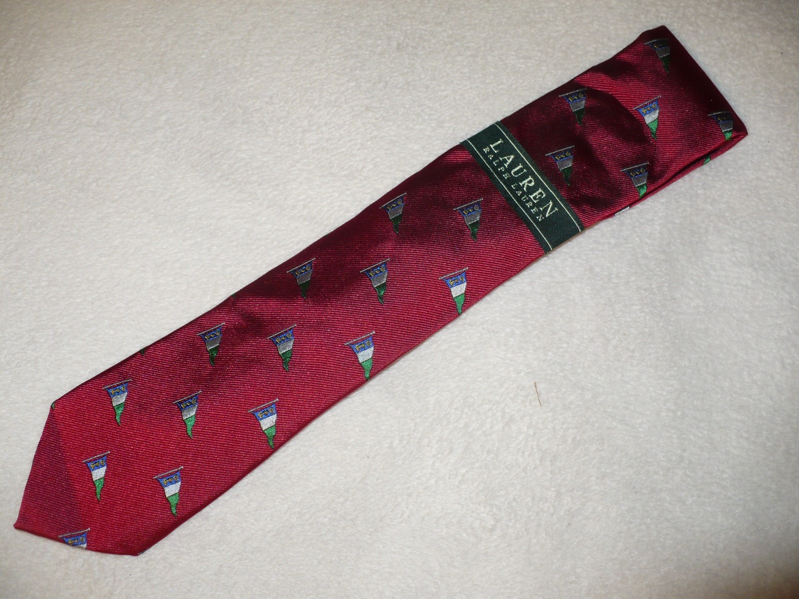 $59 NEW NWT LAUREN RALPH LAUREN MEN'S NECK WEAR TIE HAND MADE SILK ...