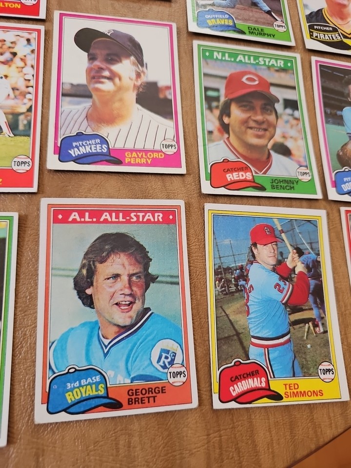 1981 Topps Baseball Stars And Teams Complete Your Set You Pick EX FREE ...