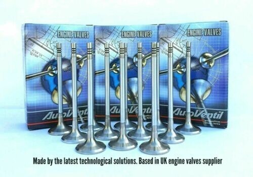 12 INLET INAKE VALVES FIT TO BMW N52B25 N53B25UL 2.5 24v Z4 / X3 | eBay ...