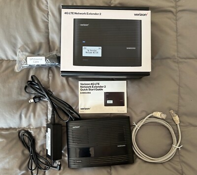 Samsung 4G LTE Network Extender 2 Model # SLS-BU10B Verizon Signal ...