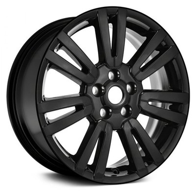 Wheel For 2010-13 Land Rover LR4 19x8 Alloy 7 V Spoke 5-120mm Black ...