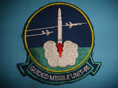 PATCH US AIR FORCE GUIDED MISSILE UNIT - 55 | eBay