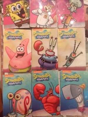 Spongebob Dave & Buster's Coin Pusher Single Cards | eBay