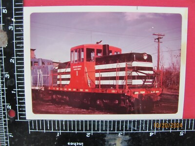 SPRINGFIELD TERMINAL RAILROAD DIESEL LOCOMOTIVE #1 PHOTO EAST DEERFIELD ...