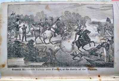 1850 Life of Tecumseh, by Benjamin Drake, two woodcut plates | eBay