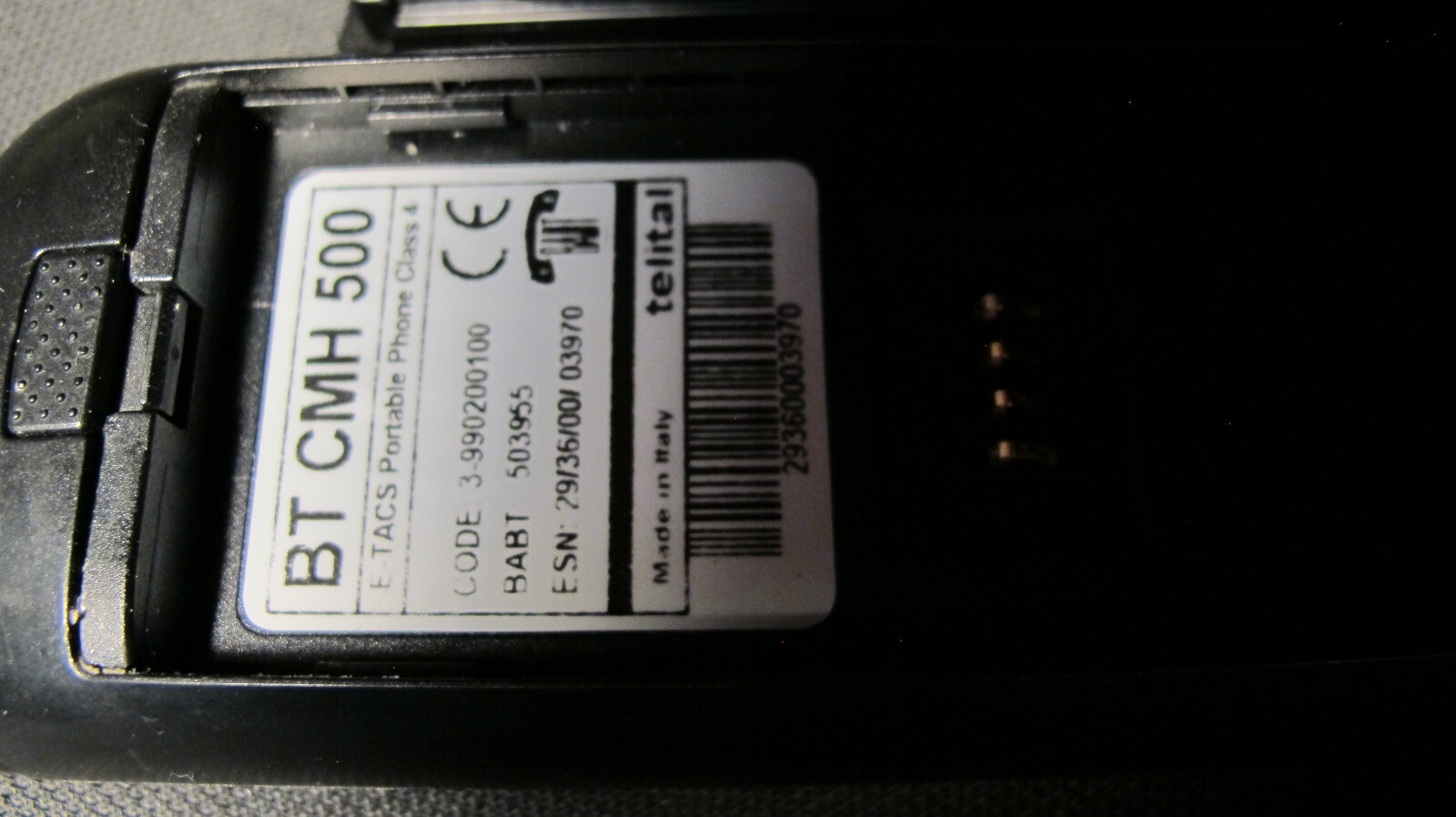 RETRO BT MOBILE PHONE CMH 500 ETACS | eBay UK