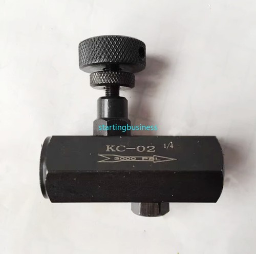 1PCS New Hydraulic Tube Type One-way Throttle Valve Flow Control Valve ...