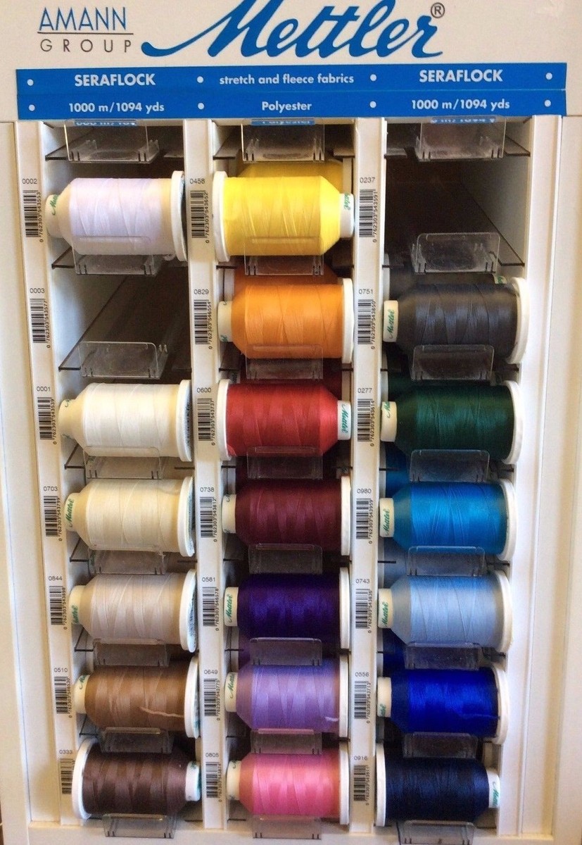 Mettler Embroidery Thread Color Chart Maderia Rayon 40 Machine