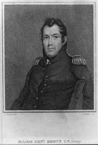 Major General Jacob Jennings Brown,1775-1828,War of 1812,American Army ...