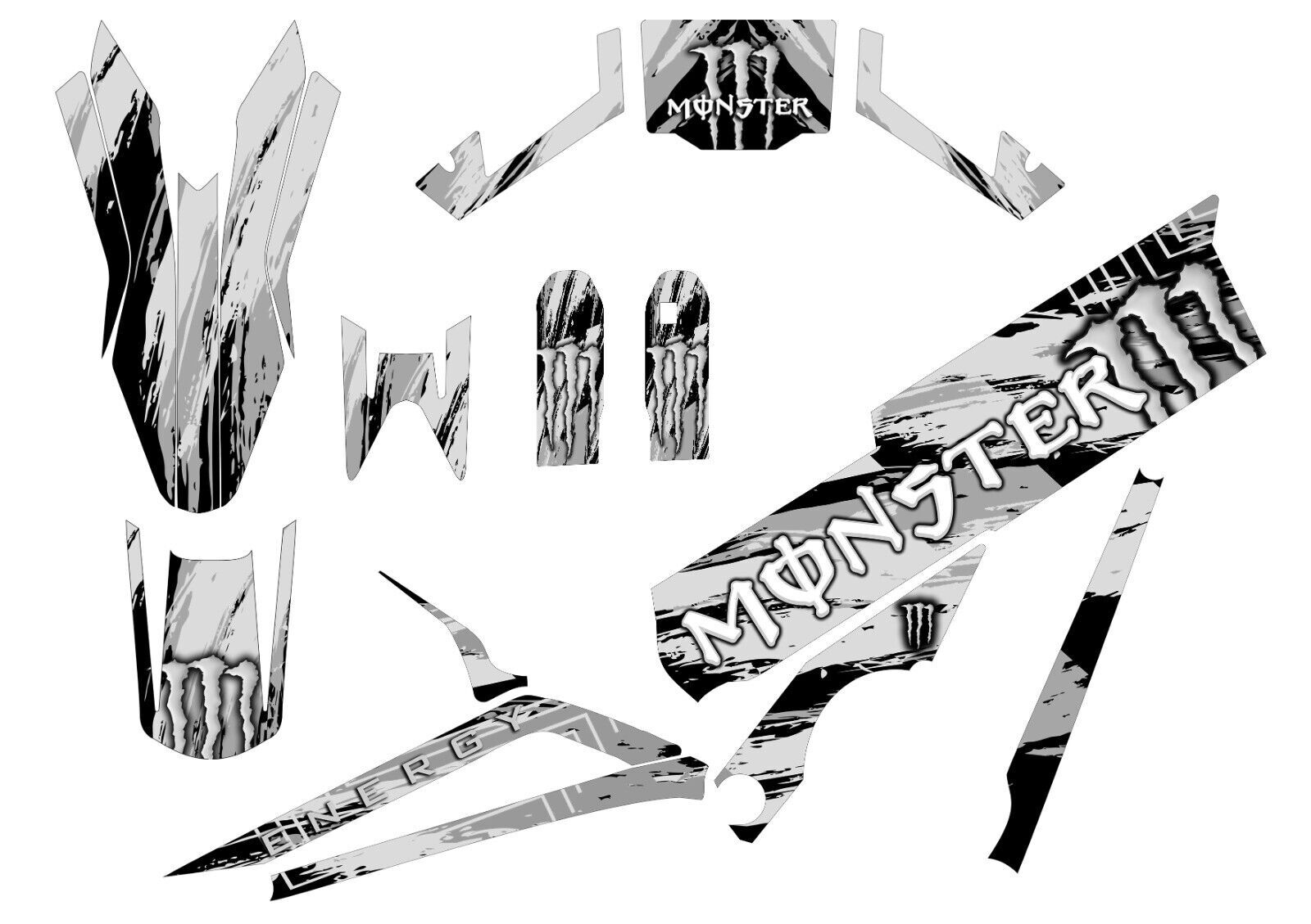 Talaria XXX Graphics , Talaria X3 Sticker Kit, Talaria Decals, xxx Wrap ...