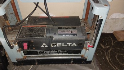 Delta 12” Portable Planer No. 22-540 12”x5.9” 120V Phase 1 15A | eBay