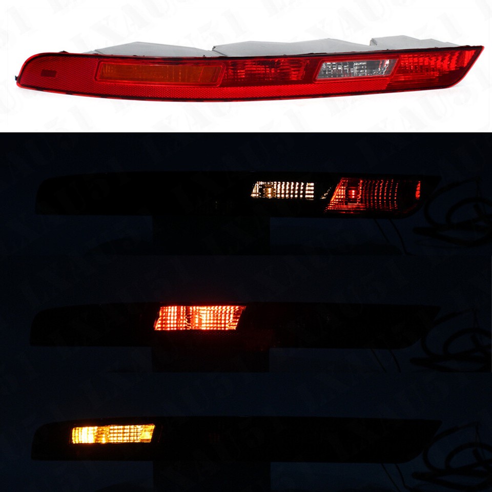 Left Side For Audi Q3 2015 2016 2017 2018 Rear Bumper Lower Tail Light ...